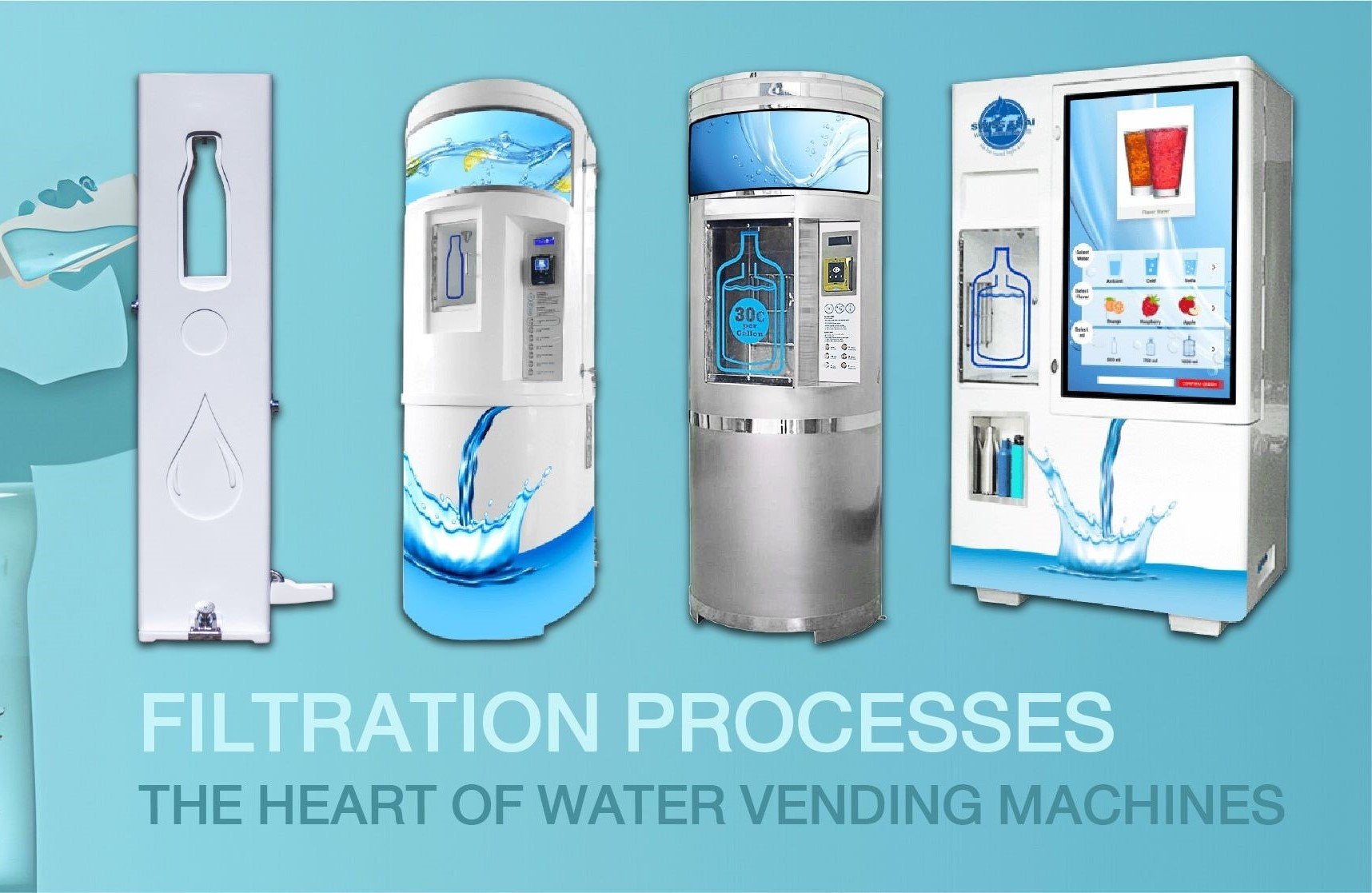 Filtration processes: the heart of water vending machines - Ultra-Bio ...